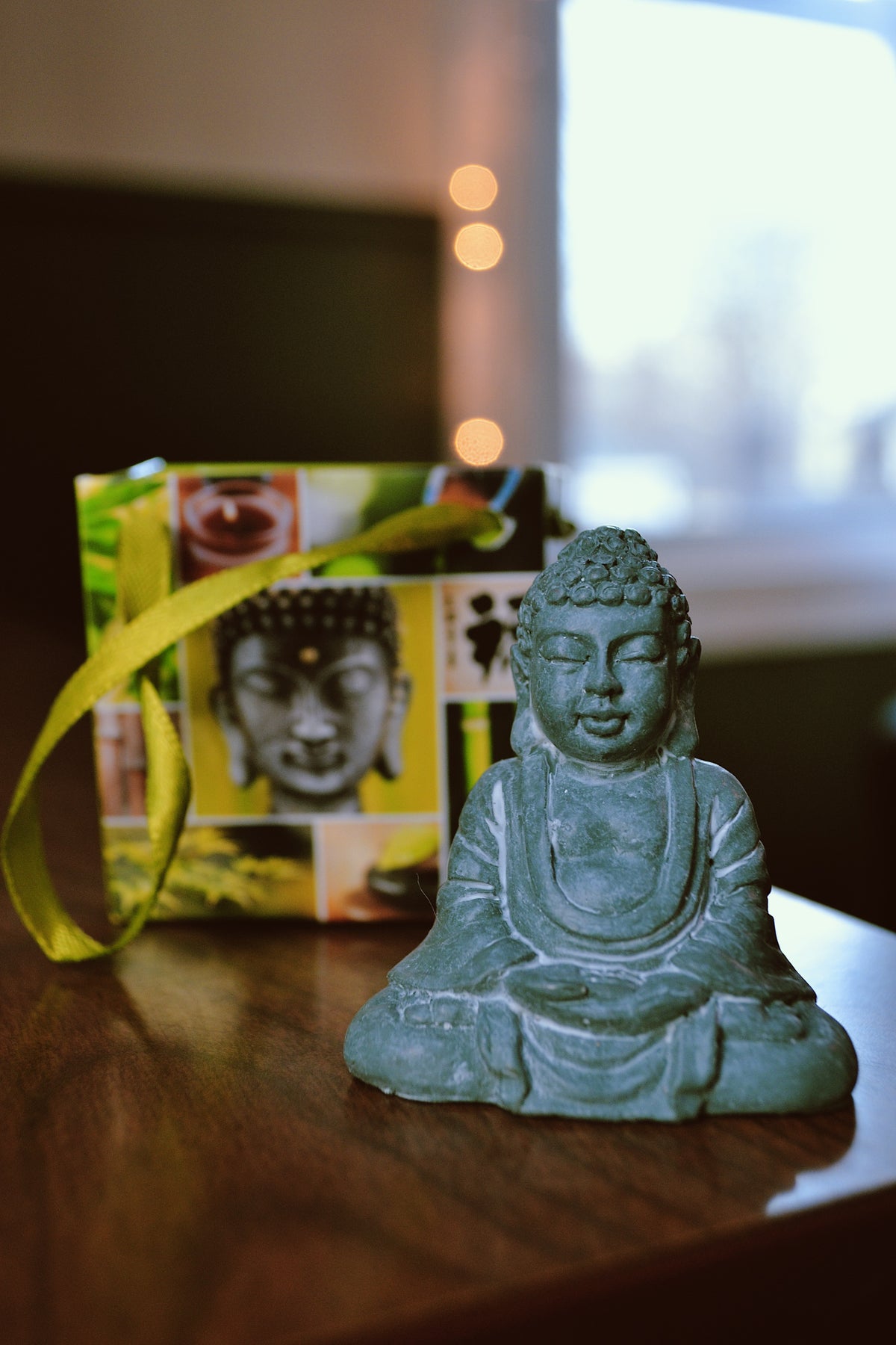 Mini Buddha Statue in Gift Bag | Ganesh Imports, Inc